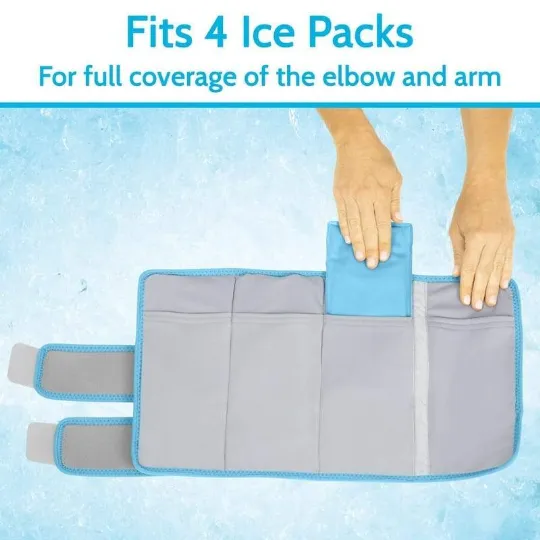Cold Therapy Ice Wrap for Elbow Area by Vive Health