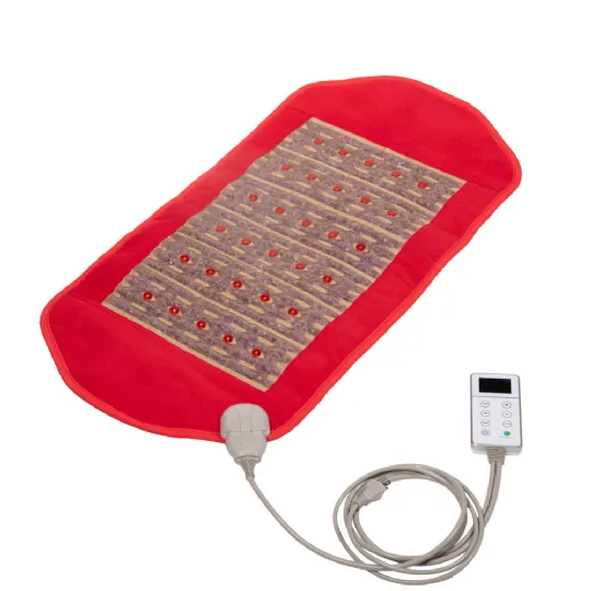 Heated Therapy Pad with Amethyst Gemstones for PEMF Therapy from ...