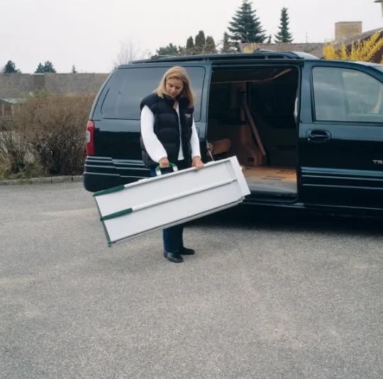 Stepless Portable Ramp System - Telescoping EasyFold