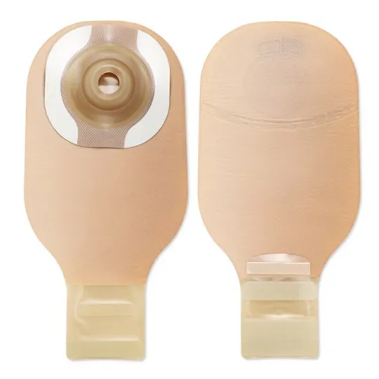 One-Piece Drainable Ostomy Pouches Pre-cut and Trim to Fit