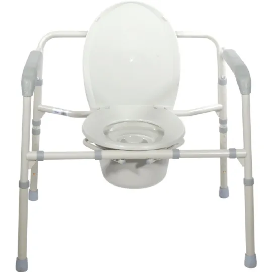Drive Medical Bariatric All-In-One Steel Commode