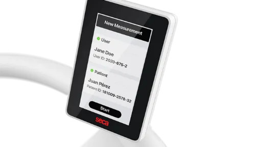 Seca mBCA 554 Digital Body Composition Analysis Scale