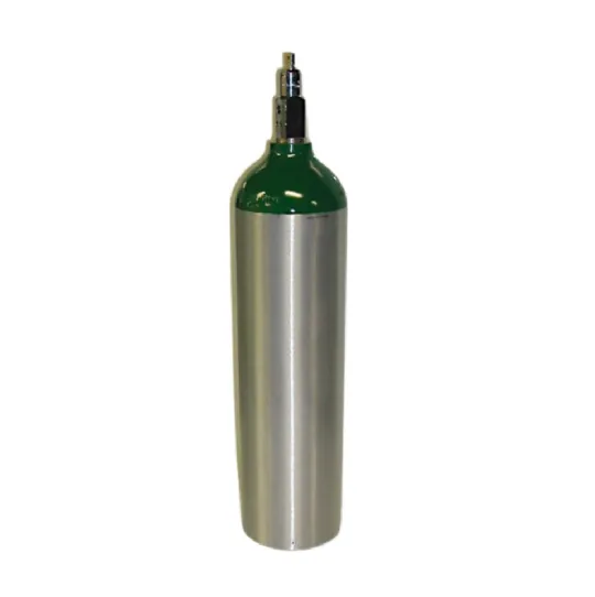 Oxygen Cylinder Kit on Cart - Fits Size E Cylinders - MRI Compatible
