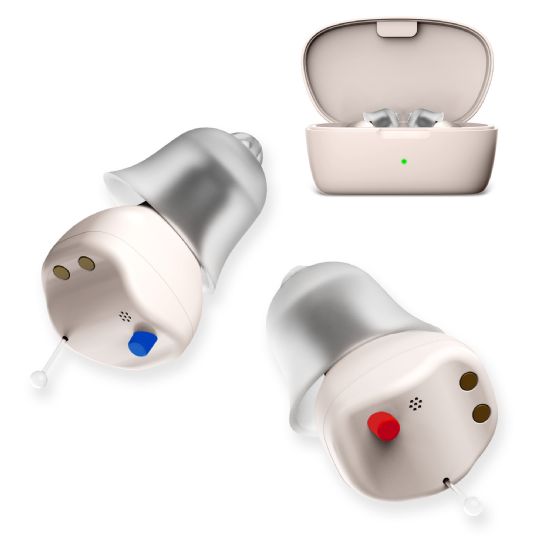 Rechargeable OTC Hearing Aid with Charging Case - LINNER Saturn