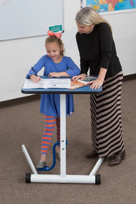 KidsFit Kinesthetic Classroom Standing Fidget Desk