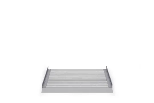 Indoor-Outdoor Aluminum Curb Ramp with Optional Handles from Rampit USA
