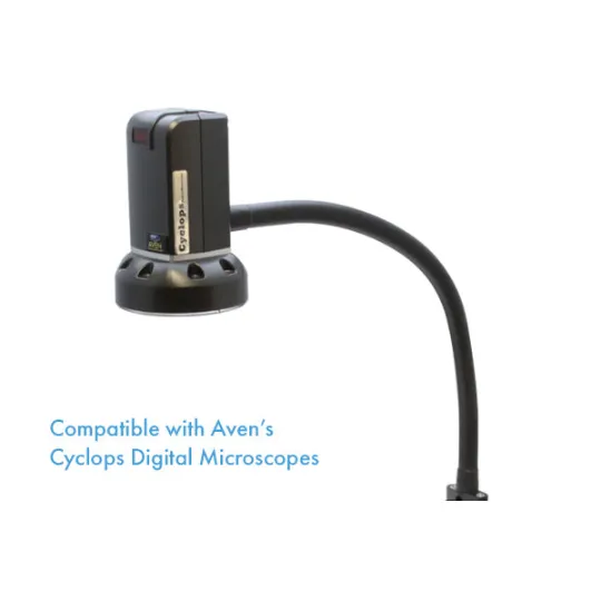 Flexible Arm for Microscopes and Inspection Cameras with 360 degree ...