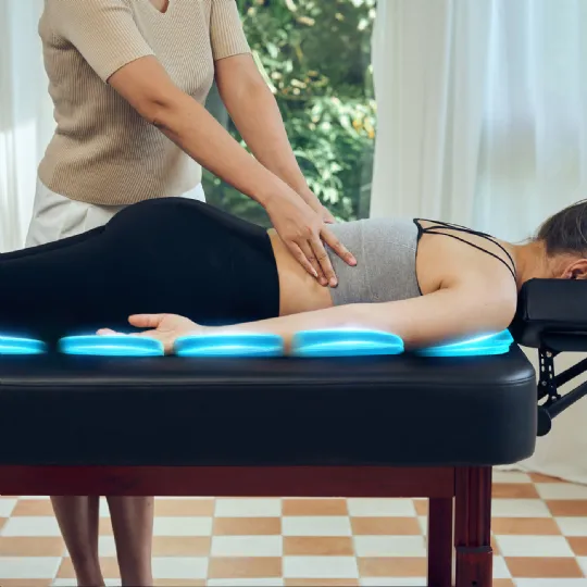 AirMaster AirWave Stationary Massage Table with Airbags for Full Body ...