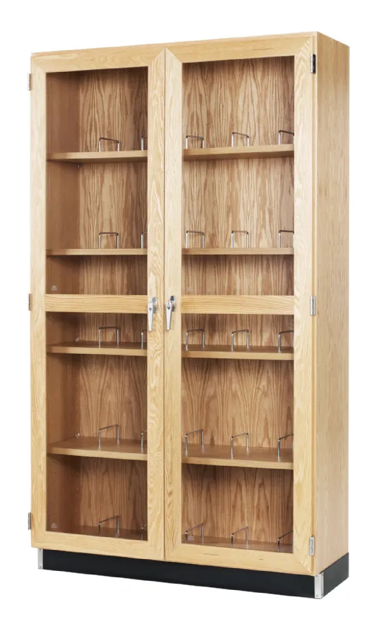 Microscope Wooden Storage Cabinet - FREE Shipping