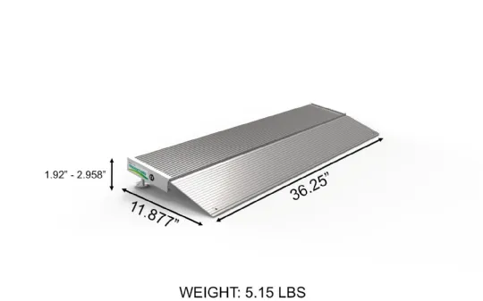 TRANSITIONS Angled Entry Wheelchair Ramp by EZ-ACCESS Ramps