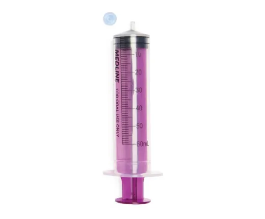 60 mL Syringe for Oral Medication Administration by Medline
