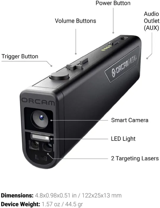 OrCam Read - Portable Text Reader Assistive Technology
