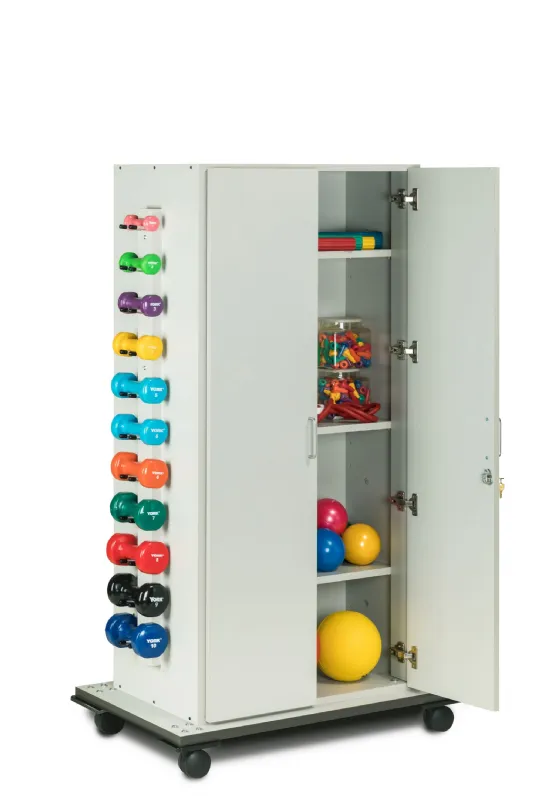 Clinton Weight Rack - CabinetRac with Doors