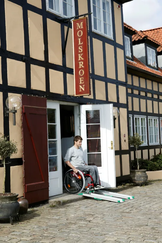 Stepless Portable Plain Wheelchair Ramps