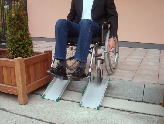 Stepless Portable Plain Wheelchair Ramps