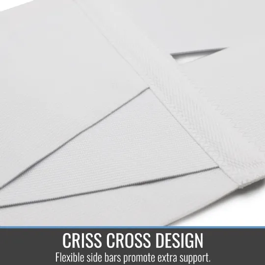 Back Support Brace with Adjustable Crisscross Design for Lumbar ...