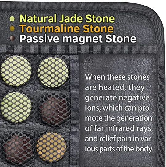Infrared Heat Therapy Pad with Magnets, Tourmaline, and Jade by UTK ...