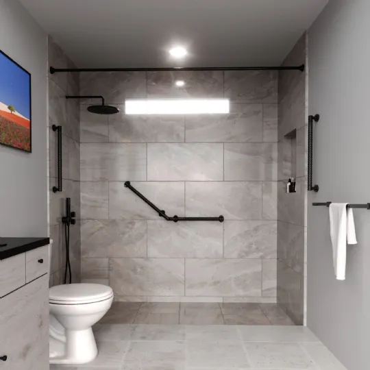 HartMobility Grab Bar Packages for Bathroom Safety