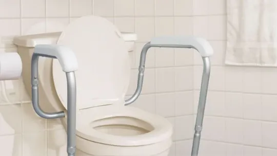 AquaSense Adjustable Toilet Safety Rails