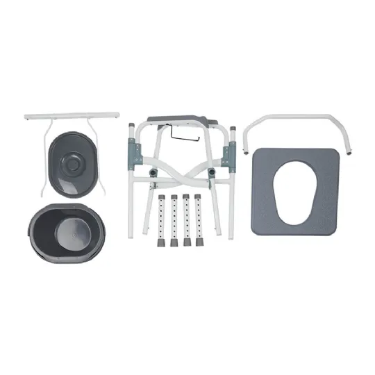 Elongated Bedside Commode by Rhythm Healthcare