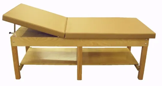 Bariatric Medical Examination Table with Adjustable Backrest by Bailey ...