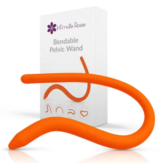Intimate Rose Pelvic Floor Therapy Wand - Soft Silicone Tool for ...