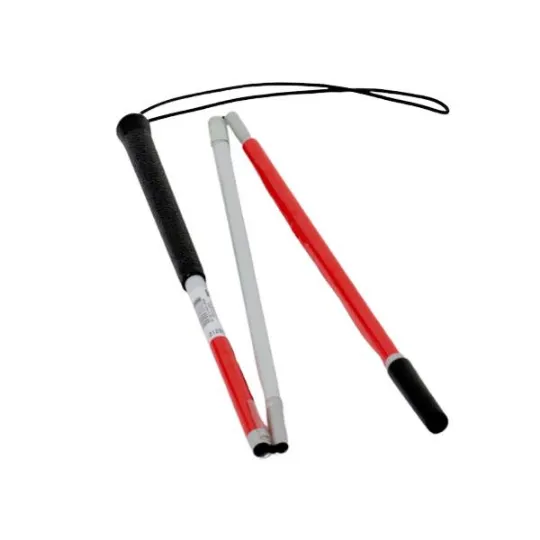 Folding Blind Cane with Wrist Strap from Alex Orthopedic