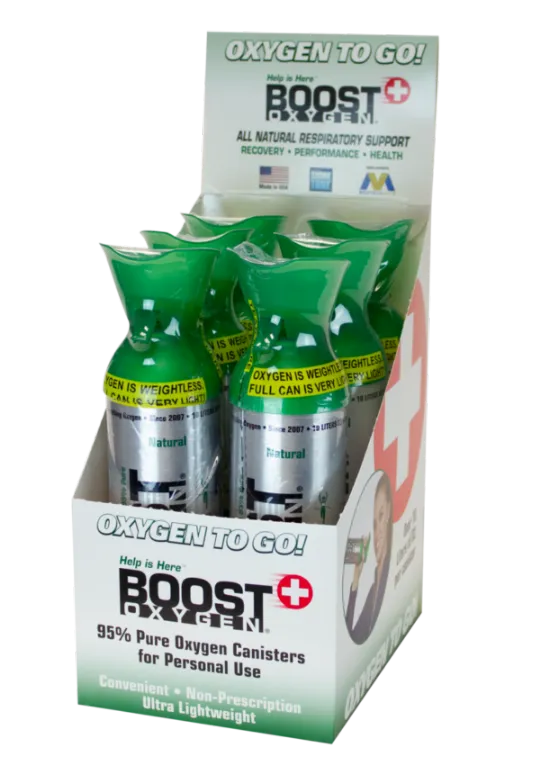 Boost Oxygen Respiratory Support - FREE Shipping