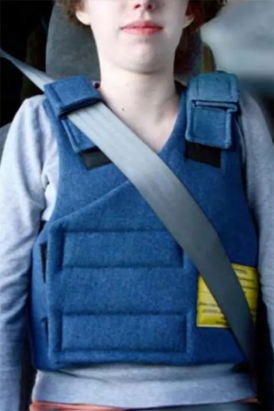 Chamberlain Car Seat Vest for Children, Teens, and Adults by Merritt ...