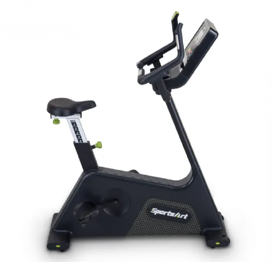 Eco-Friendly Stationary Upright Exercise Bike, 40 Resistance Levels ...