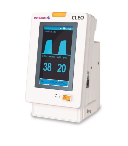 Patient Monitor with Vitals - Cleo Compact EtCO2 From Infinium Medical