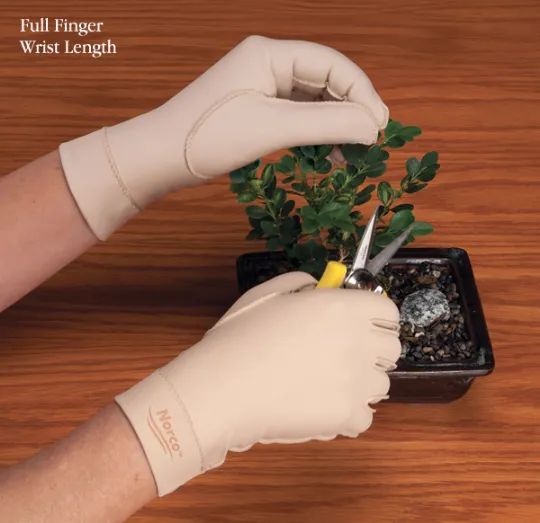 Norco Therapeutic Compression Glove with Full Finger or Tipless