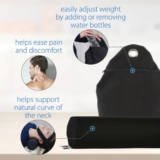 Cervical Traction Device with Neck Support for Head Tension Relief by ...