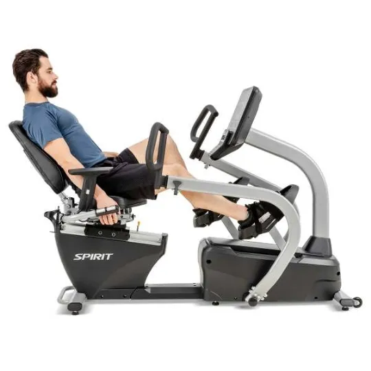 Spirit CRS800S Recumbent Stepper for Cardio with 450 lbs. Capacity and ...