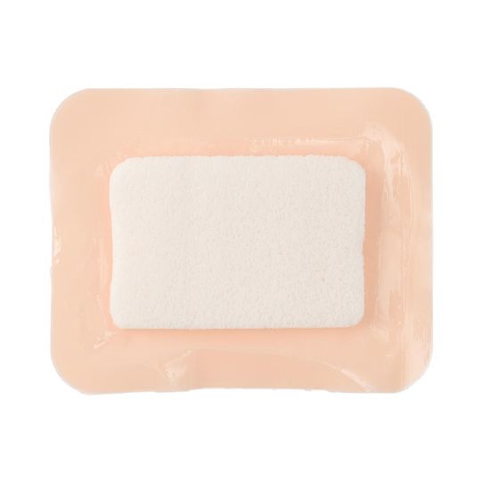 Gentle Foam Wound Dressing with Silicone Adhesive Border and Super ...