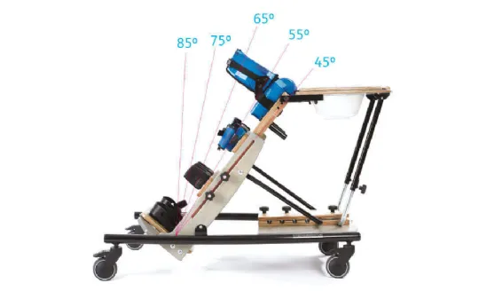 Leckey Pronestander: Inclined-to-Straight Pediatric Stander