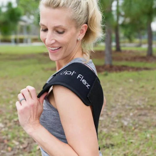 LED and Infrared Light Therapy Body Pad with Straps | DPL Flex Pad