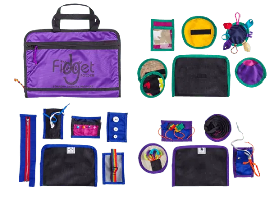 Fidget Folder Sensory Tool Bundle - FREE Shipping