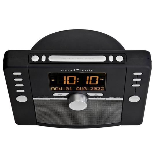 Ultimate Sound Therapy Clock with Bluetooth and Memory Buttons