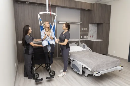 Patient Lift Sling, GoBasic by Amico | Available with and without Head ...