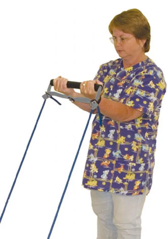 Extra-Long Foam Padded Handle for Exercise Bands and Tubing