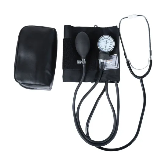 HealthSmart Self Taking Manual Blood Pressure Kit with Attached Stethoscope