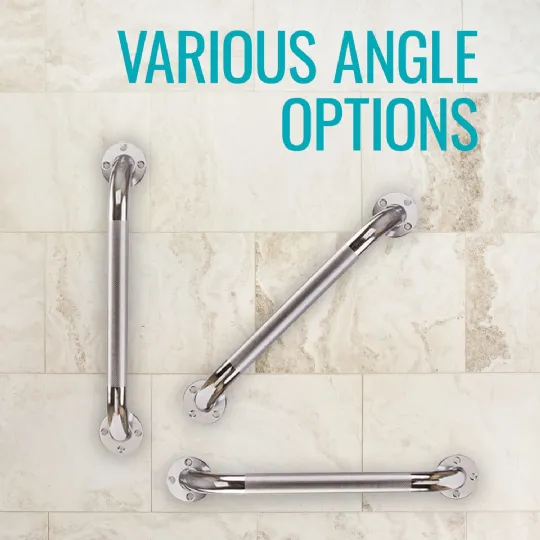 HealthSmart Grab Bar for Bathroom Safety | Support for Seniors and ...