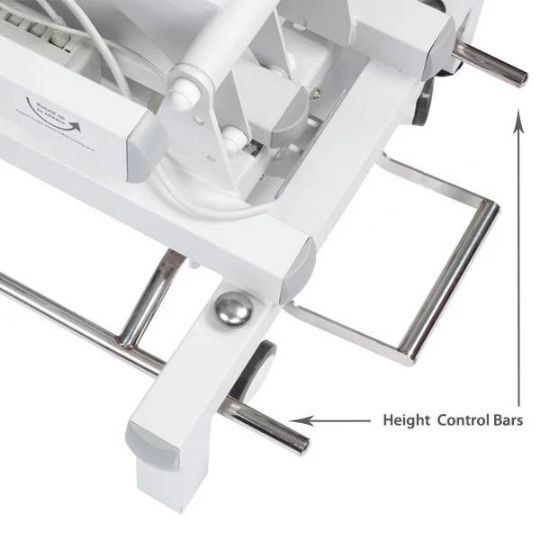 North Coast Medical Norco Hi-Lo Treatment Table with 3 Piece Top, 550 ...