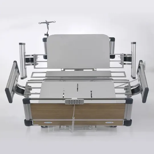 Adjustable Bariatric Hospital Bed with Width and Height Extensions ...