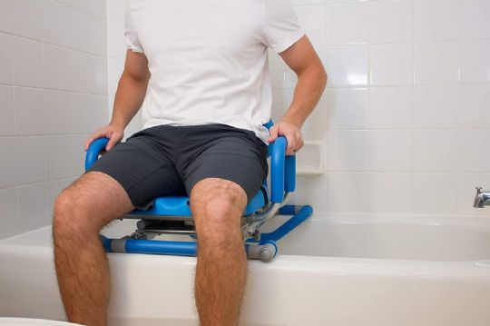HydroSlide Swivel Seat Shower and Bath Chair by Platinum Health