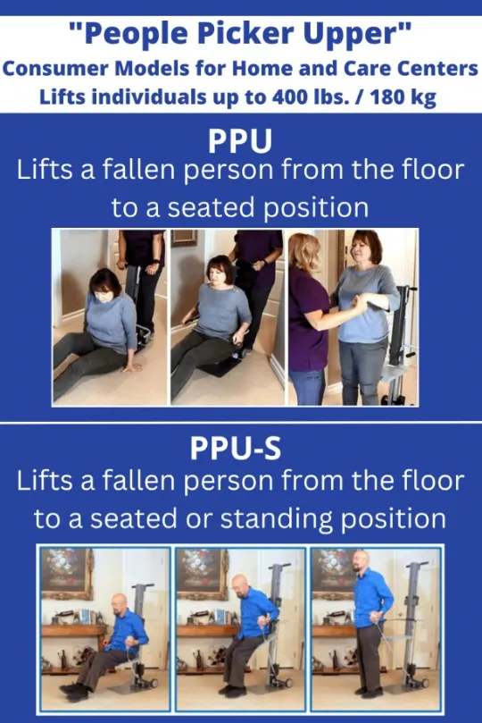 IndeeLift Human Floor Lift for Fall Recovery