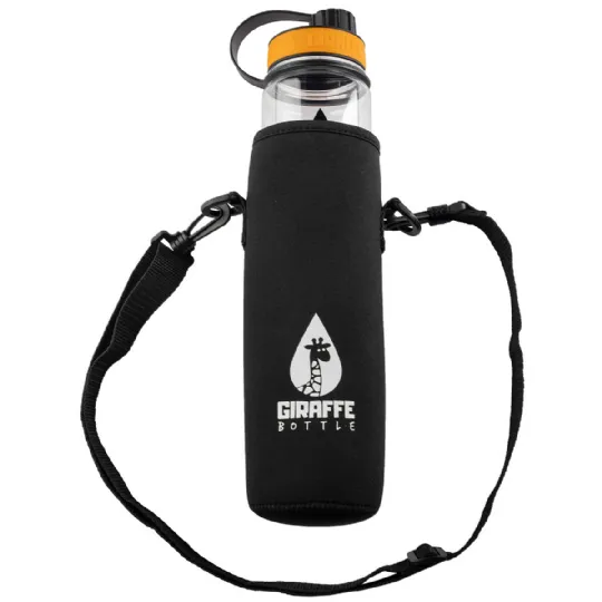 Giraffe Bottle Journey System Clear Tritan Hands-Free Water Bottle ...