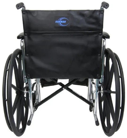 Extra Wide Heavy Duty Deluxe Bariatric Wheelchair by Karman Healthcare