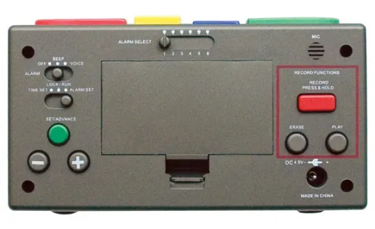 Recordable Talking Alarm Clock BUY NOW - FREE Shipping